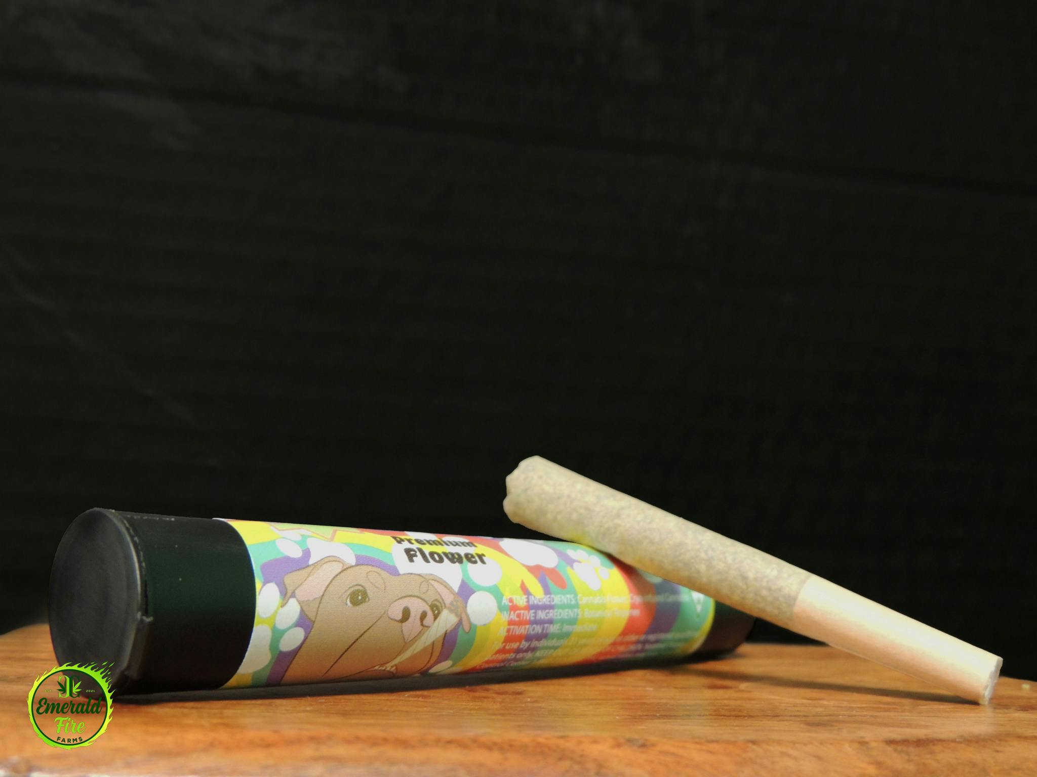 Puffs for Pups - Brewster Burner 1g Sugar Infused Pre-Roll - Emerald ...