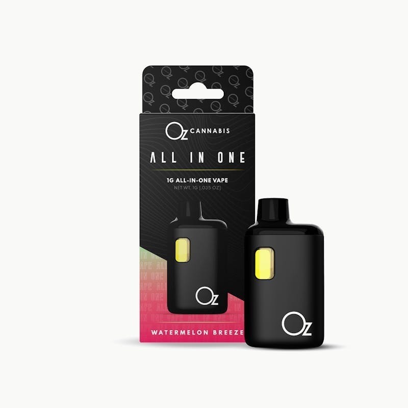 Oz Cannabis Disposable Vape (1g) - Watermelon Breeze - OZ Cannabis