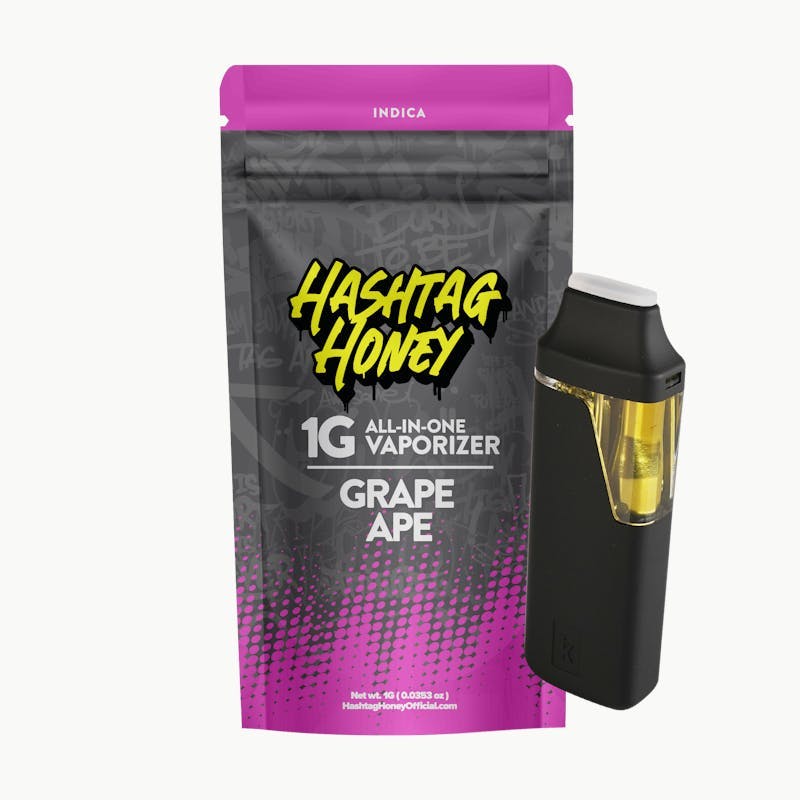Hashtag Honey - Grape Ape - 1g AIO - Buffalo Dreams | Weedmaps