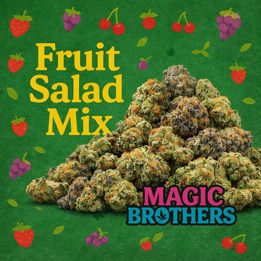 Fruit Salad Mix (Hybrid) - Premium Flower - 1/2oz. 14g. - Magic Brothers