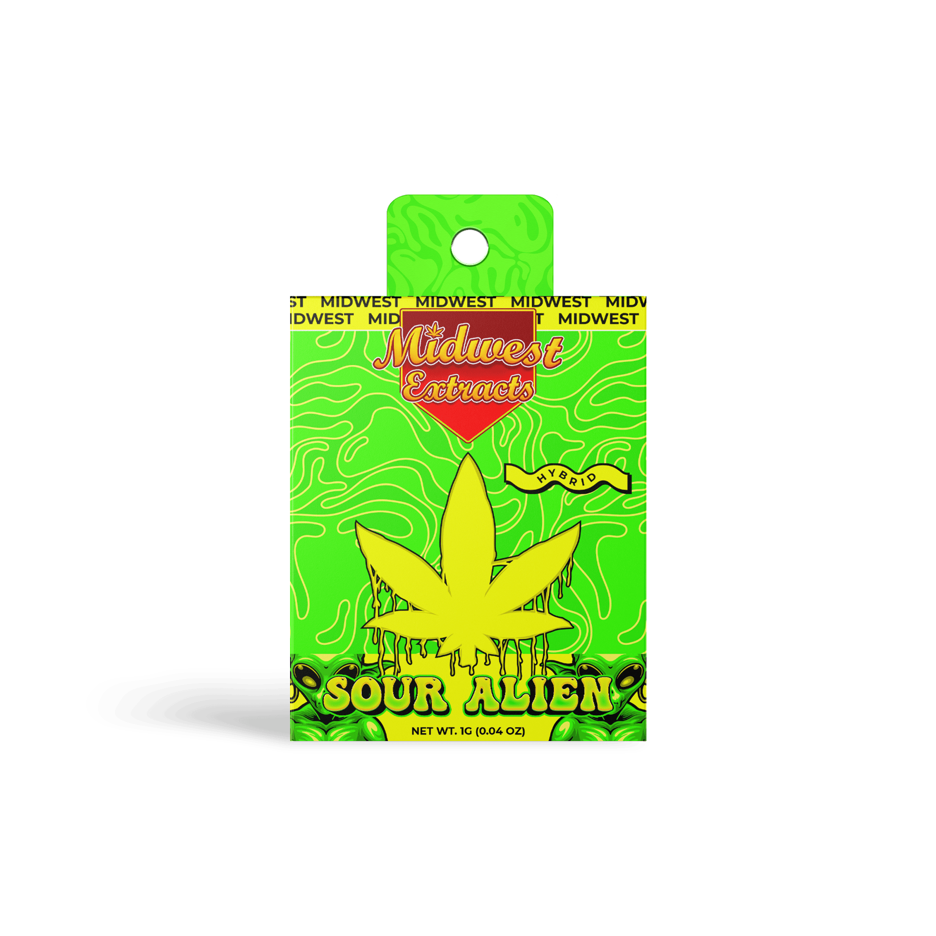 Midwest Extracts | Sour Alien | Cartridge | 1G - Midwest Extracts