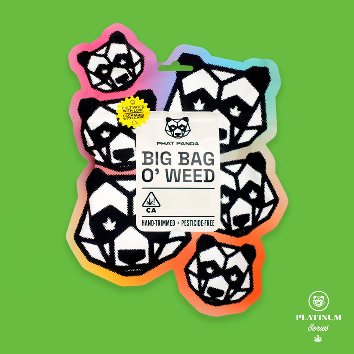 Big Bag O' Weed - Hybrid 7g - CA - Phat Panda