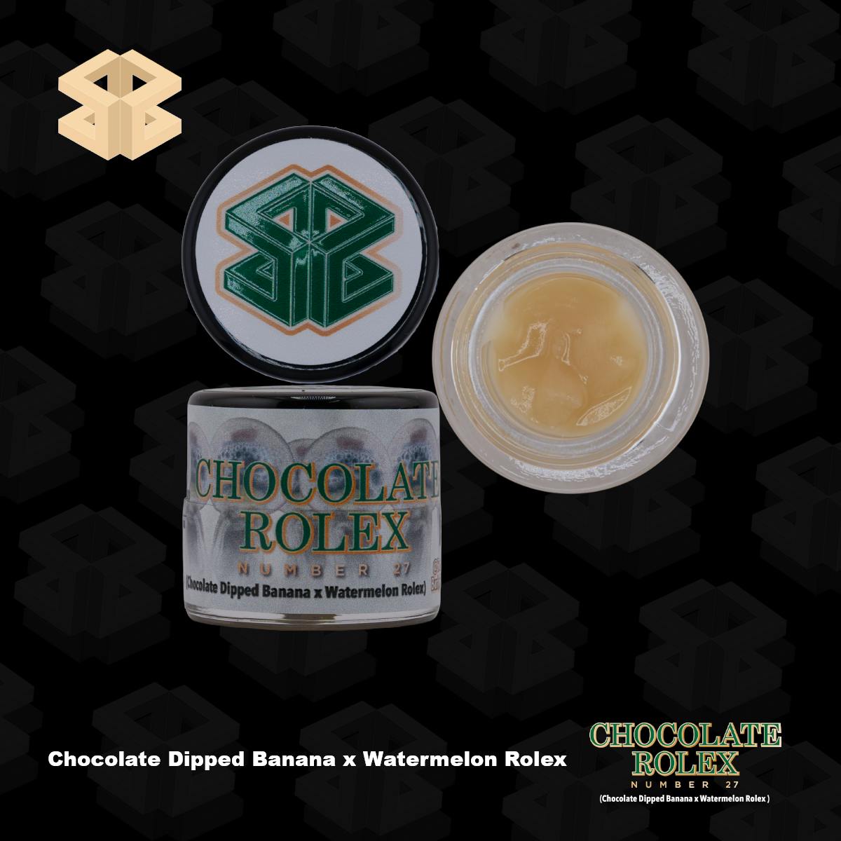 Burly Botanicals | Chocolate Rolex #27 | 4g Hash Rosin - Burly Botanicals