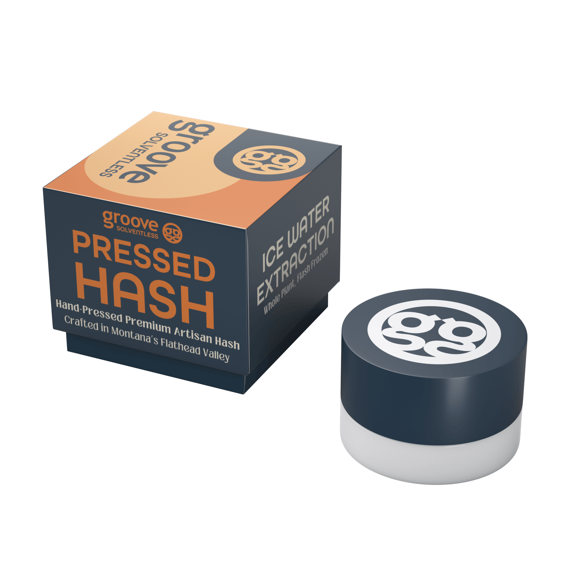 Grape Cream Cake Pressed Hash 1g - Groove Solventless