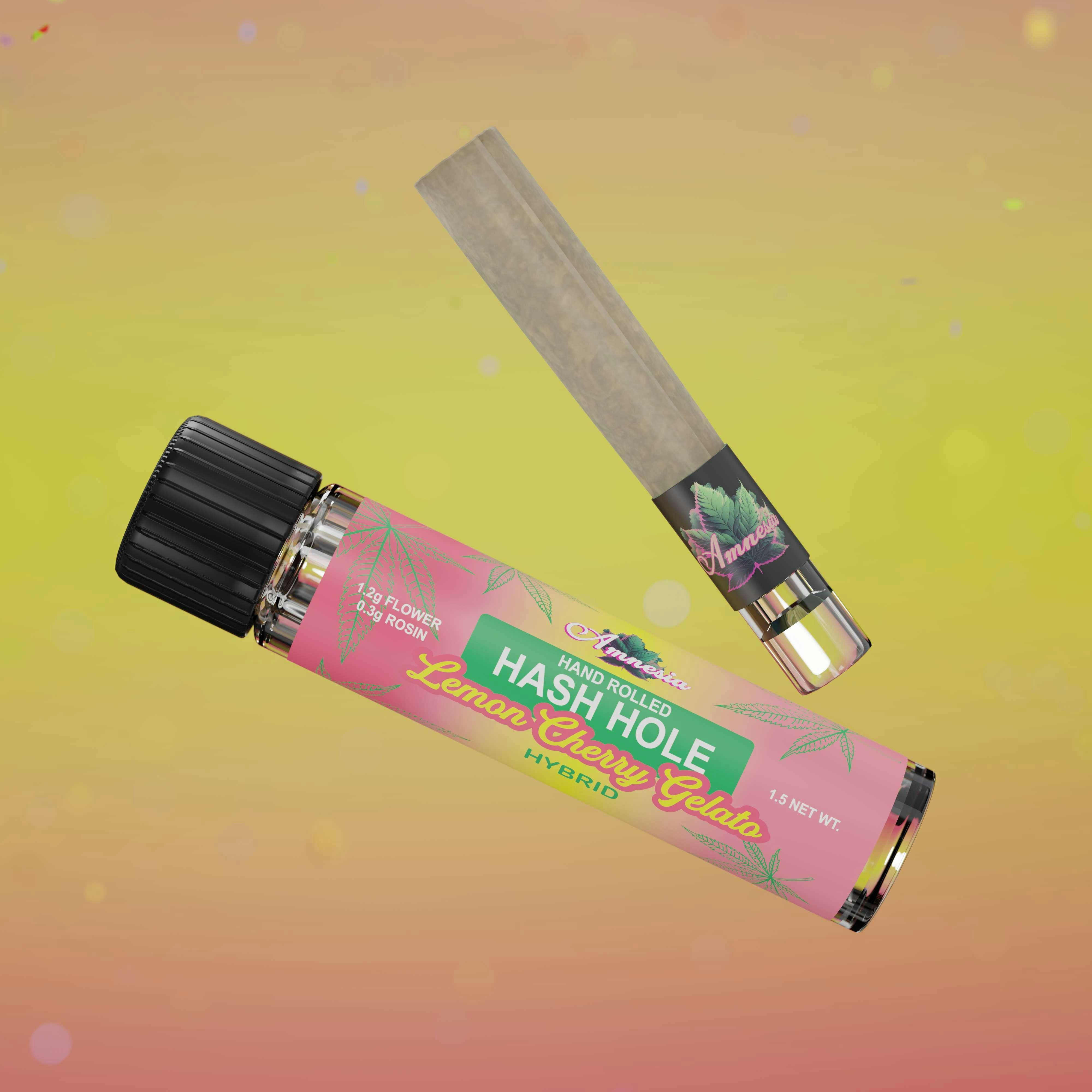Lemon Cherry Gelato - Hash Hole 1.5g - Amnesia MI