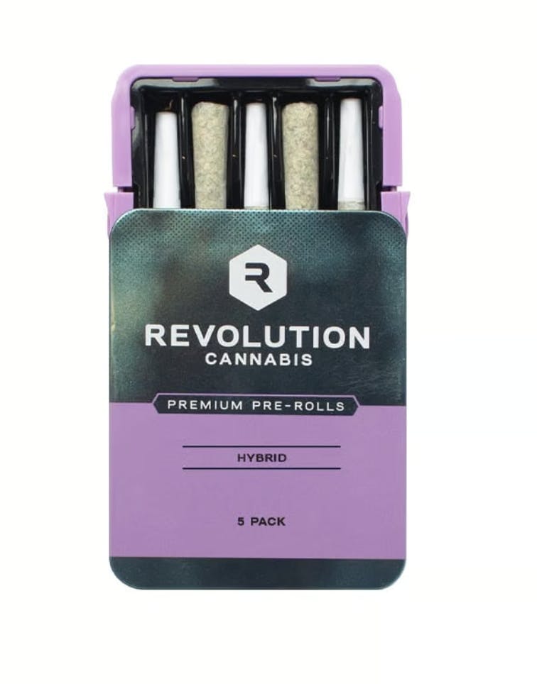 Revolution | Crockett's Dawg | Pre Roll | 5pk - Revolution Cannabis