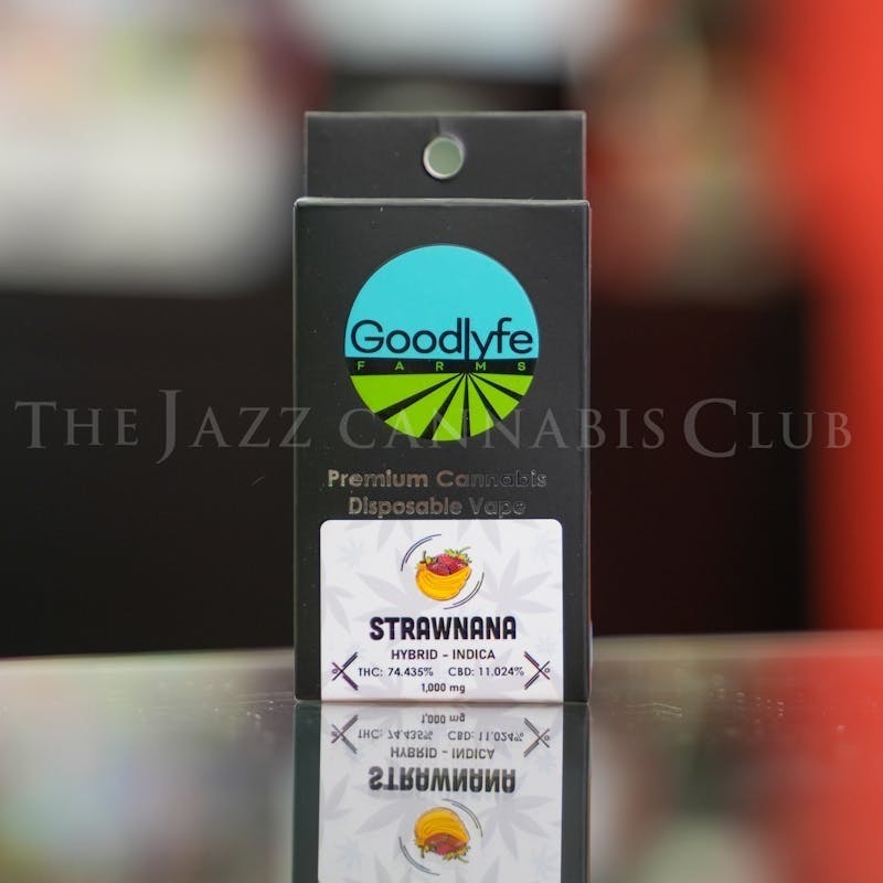 Goodlyfe Farms - Strawnana Disposable 1g - Goodlyfe Farms