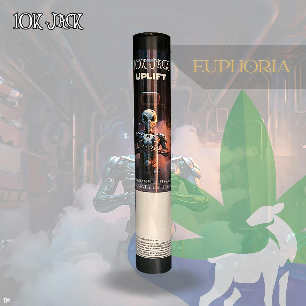 10K Jack | Euphoria | Pre-Roll | 1g - Euphoria Brand