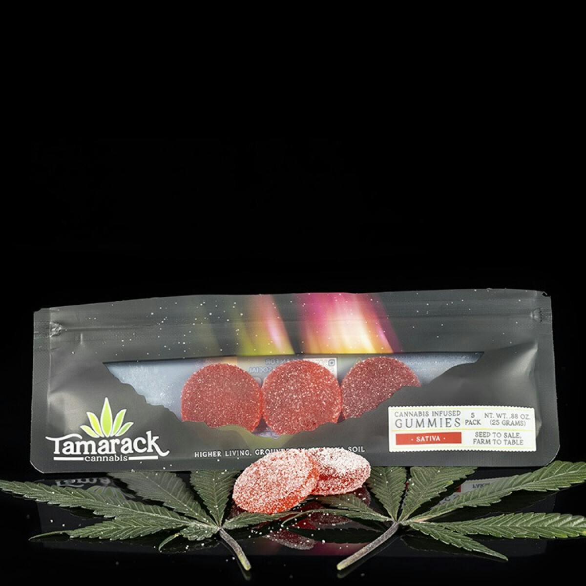 Tamarack | Extra Strength Sour Gummies 5pk - Cherry Lime (Day ...