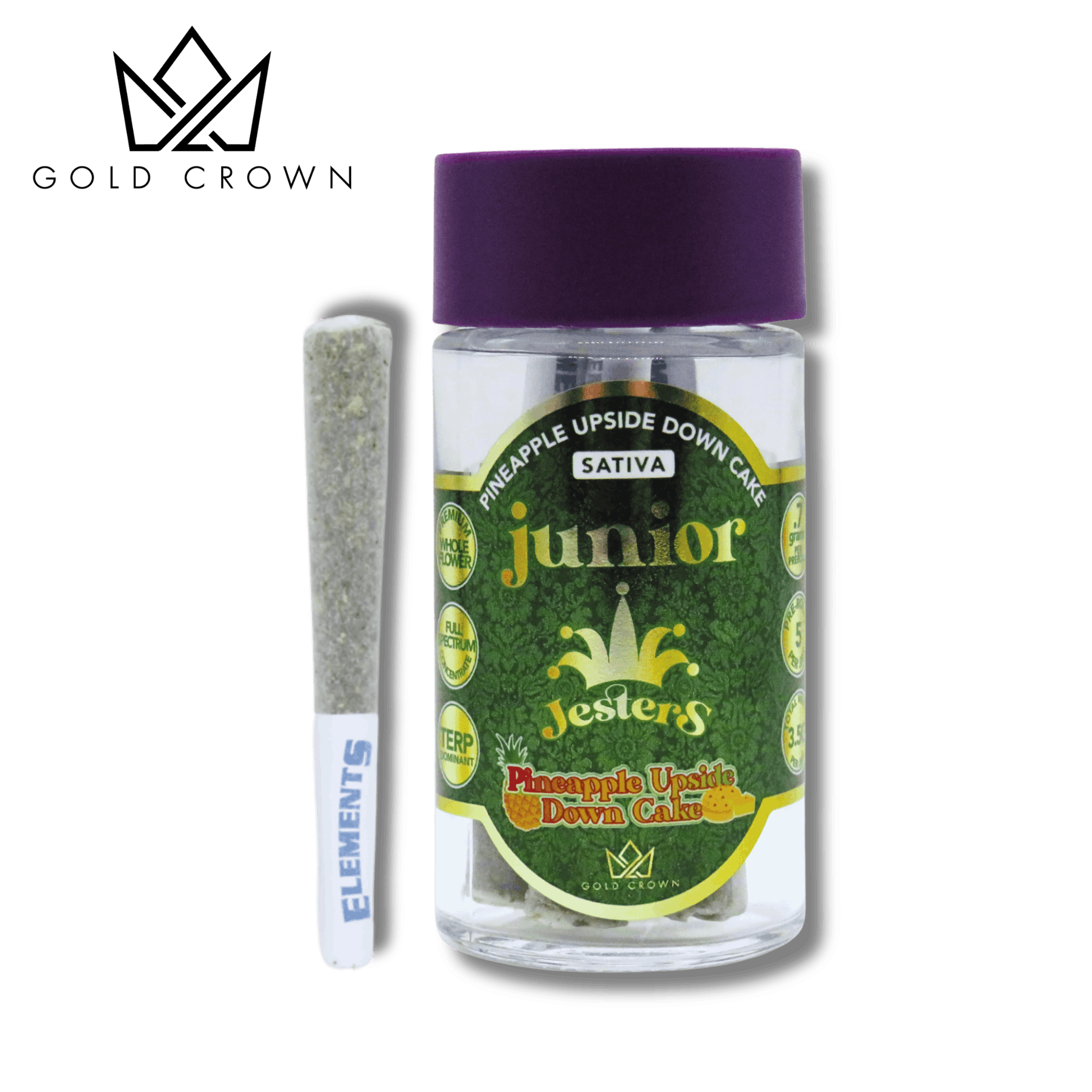 Junior Jesters - Pineapple Upside Down Cake | 3.5g - Gold Crown