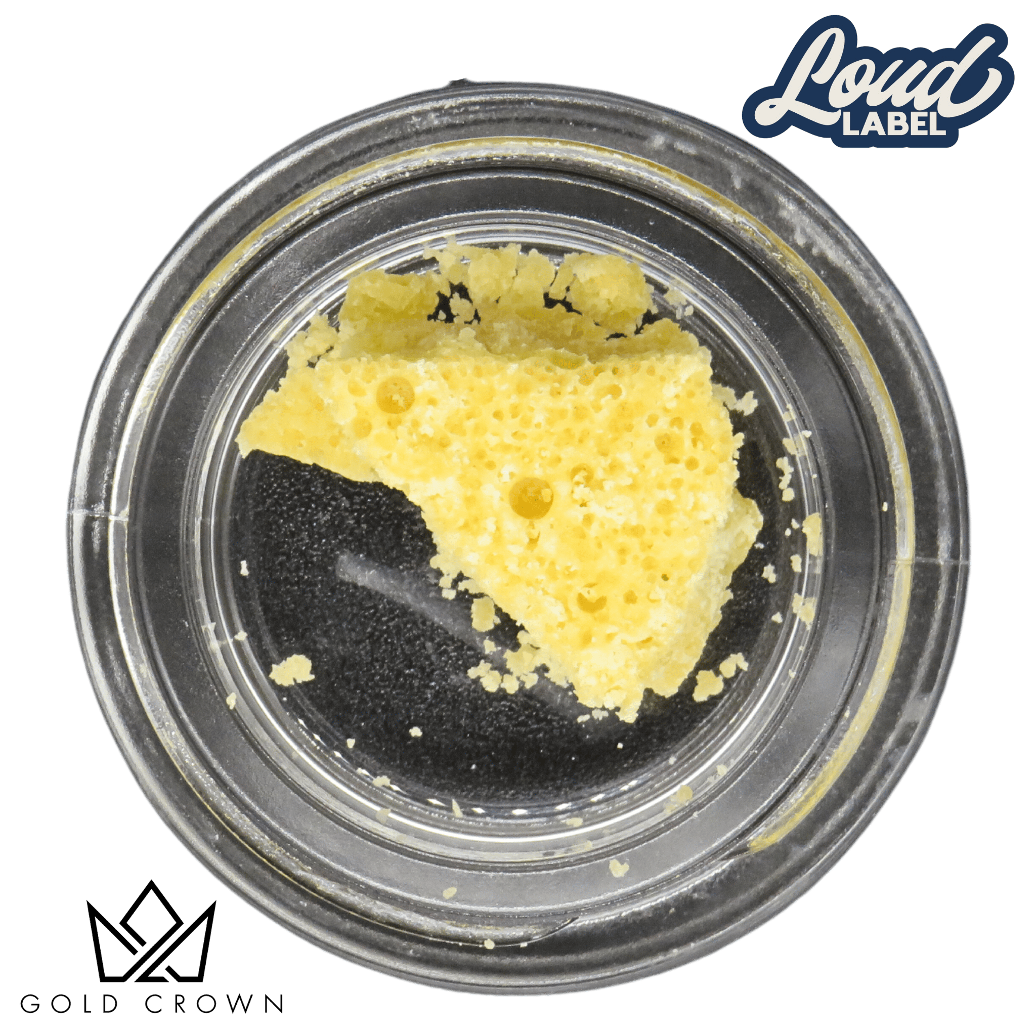 Gold Crown x Loud Label | Crumble 1g | Sour Runtz - Gold Crown