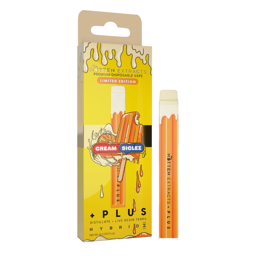 Mitten Extracts +Plus Disposable Creamsiclez 1g - Mitten Extracts