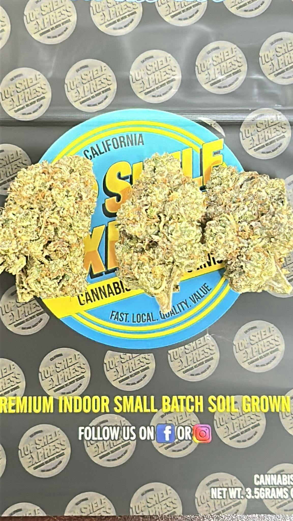 Green Apple Gelato Premium OZ (28g) ***Exotic Strain** - Top Shelf Express