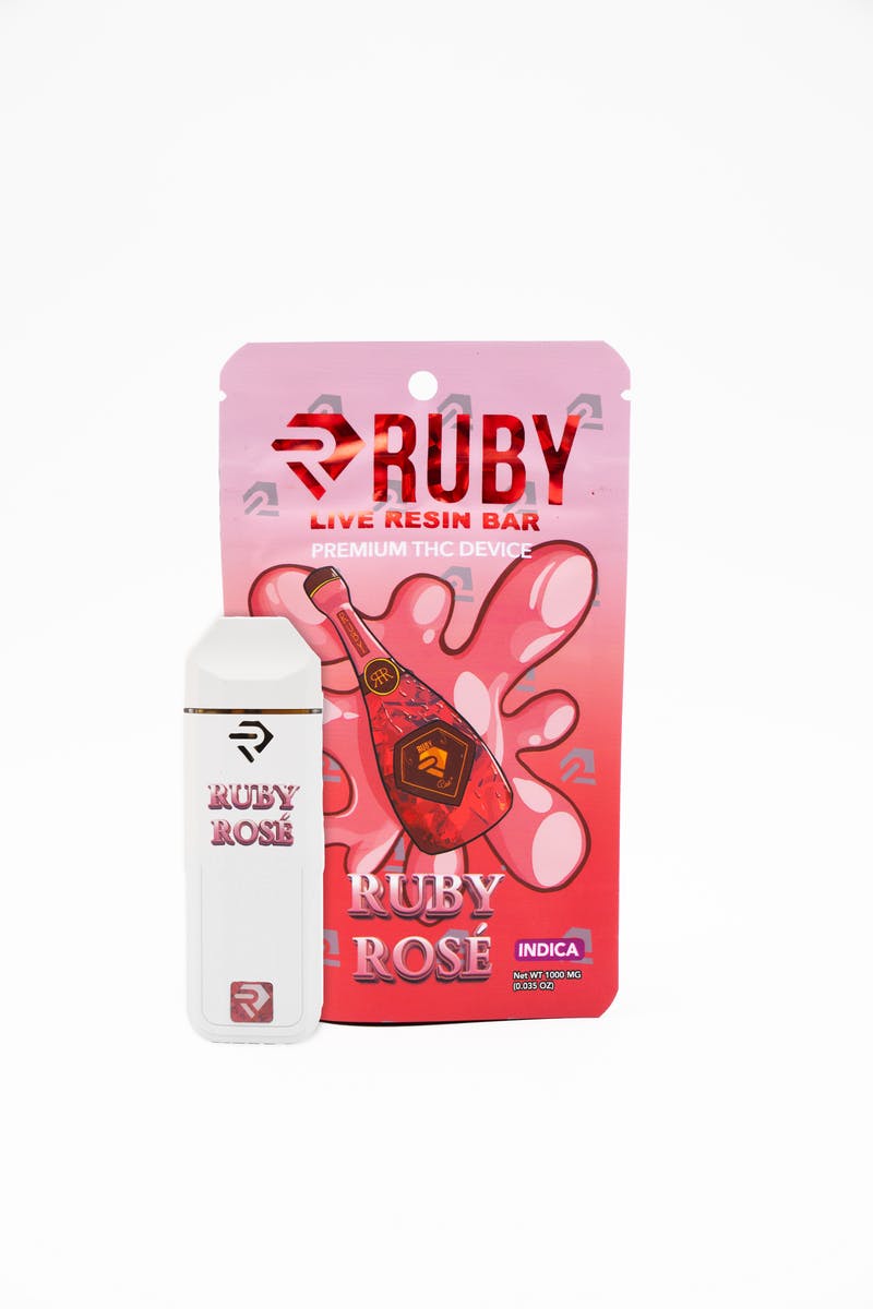 RUBY Ruby Rosé Live Resin All In One 1000mg - Ruby Concentrates