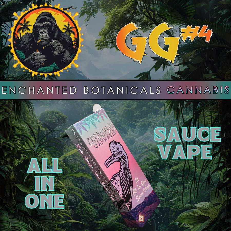 Enchanted Botanicals | GG#4 | All-In-One Sauce Vape - Enchanted Botanicals
