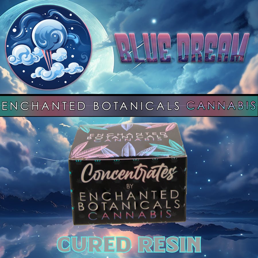 Enchanted Botanicals | Blue Dream | Cured Resin - Enchanted Botanicals