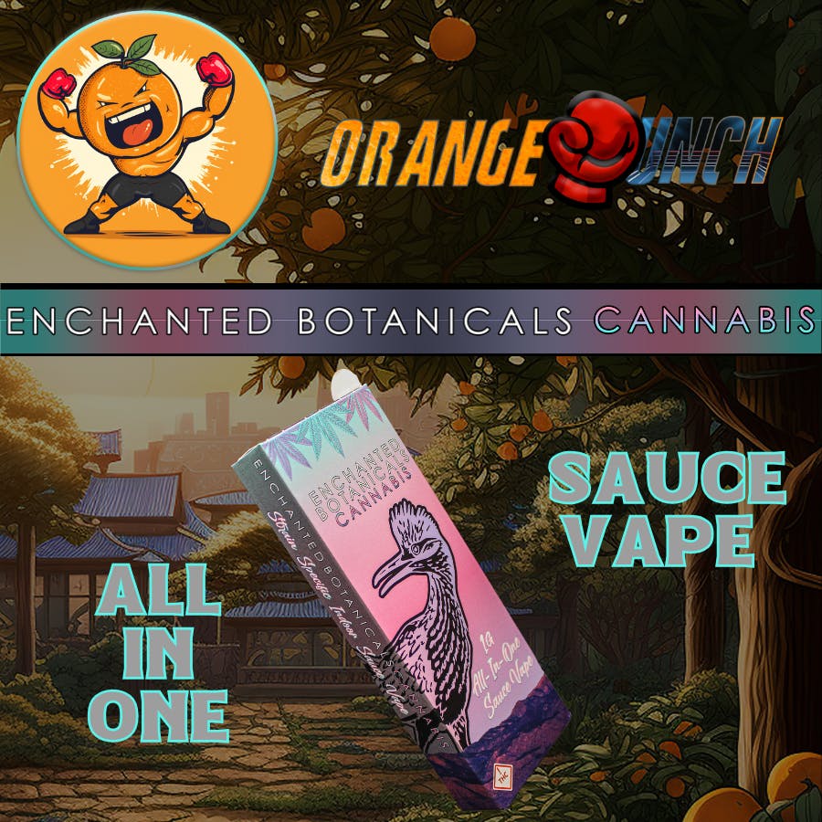 Enchanted Botanicals | Orange Punch | All-In-One Sauce Vape - Enchanted ...