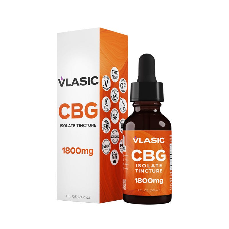 CBG Isolate Tincture - Vlasic