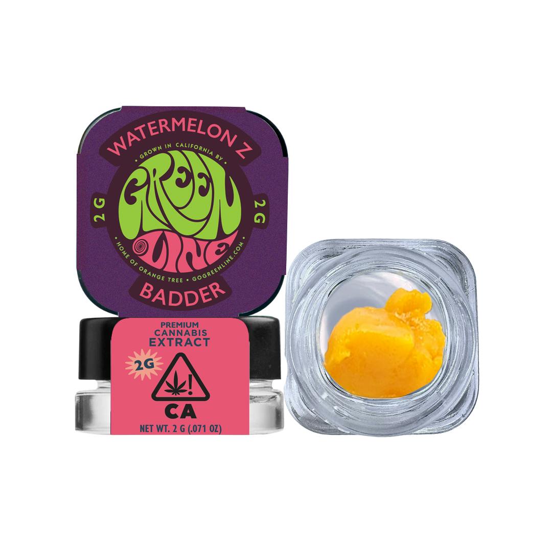 Watermelon Z - Badder - Extract - Indica - 2g - Greenline