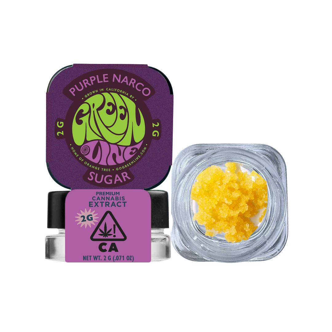 Purple Narco - Sugar - Extract - Indica Hybrid - 2g - Greenline