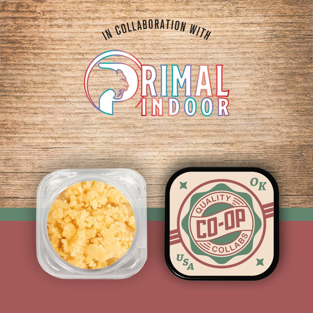 CO-OP x Primal Indoor - 4g - Fritter Jax - Crumble - Tribe