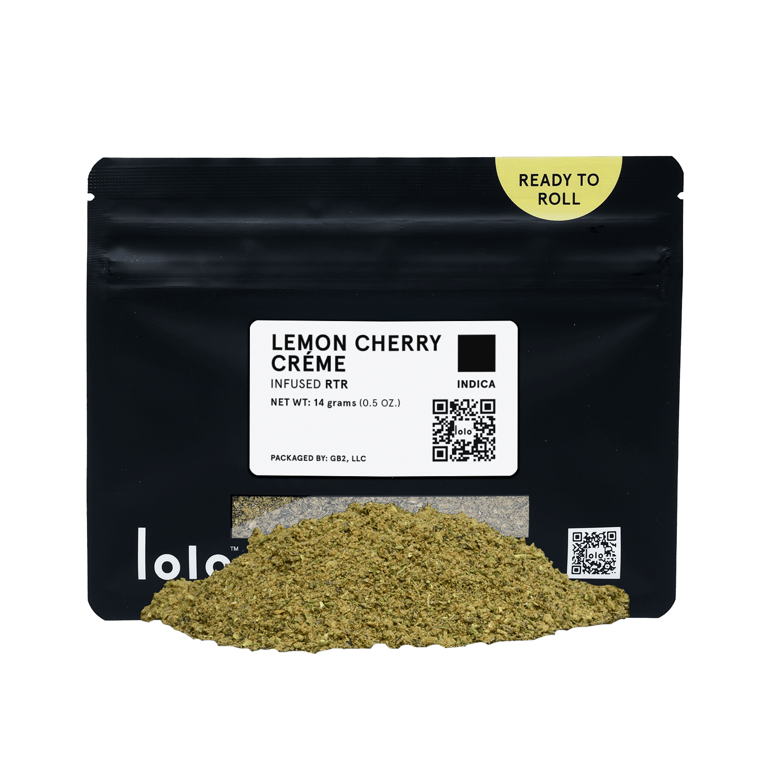 Lemon Cherry Creme | Indoor Kief Infused Ready To Roll | 14g - lolo