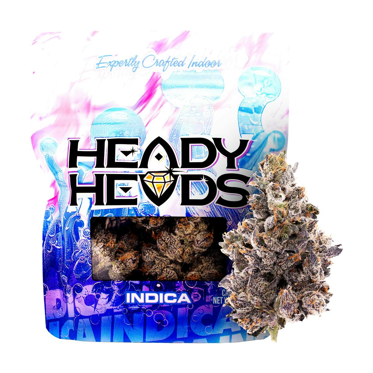 Packaged Flower 3.5g - Lemon Seltzer - Heady Heads