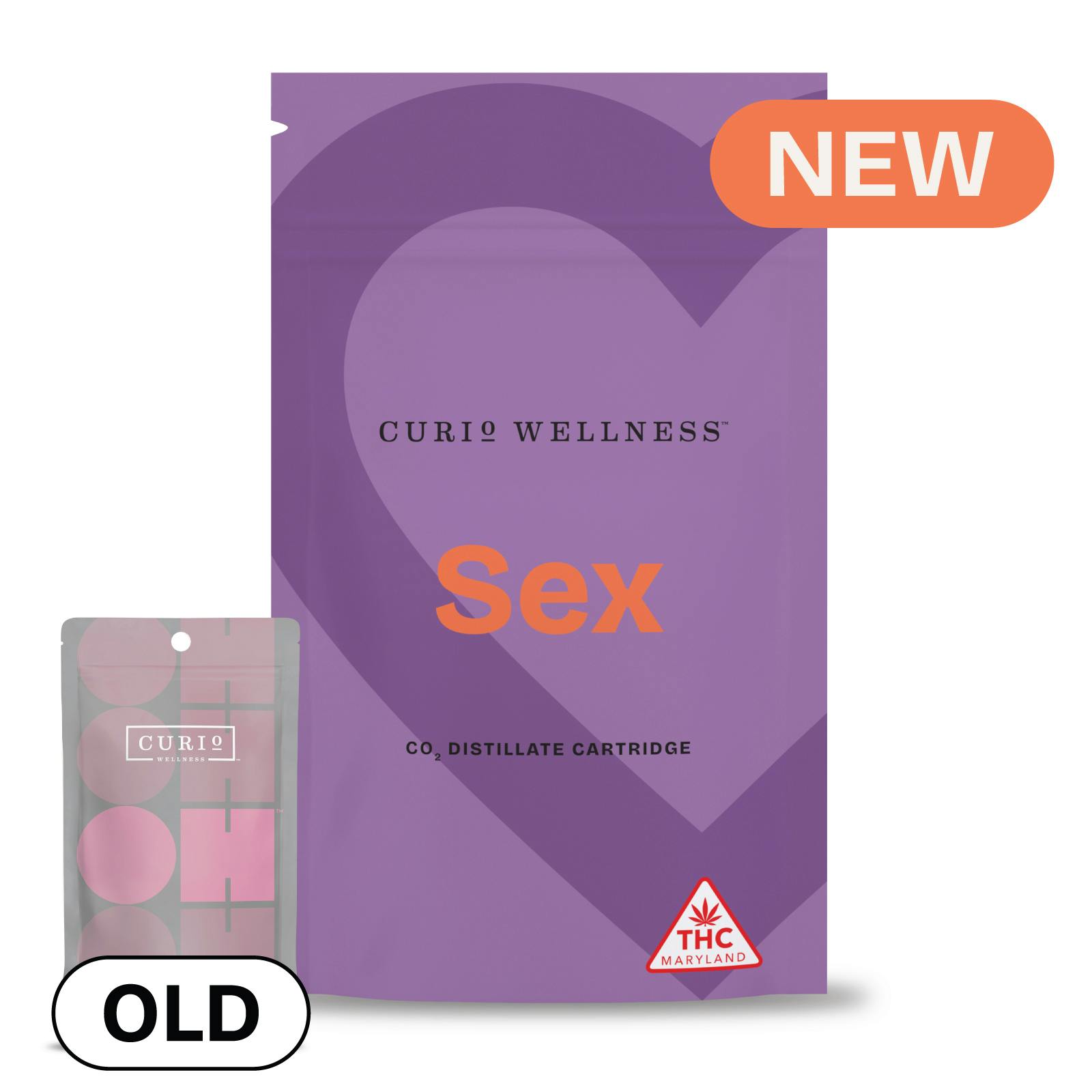 Sex Distillate Vape [0.5g] - Curio Wellness™