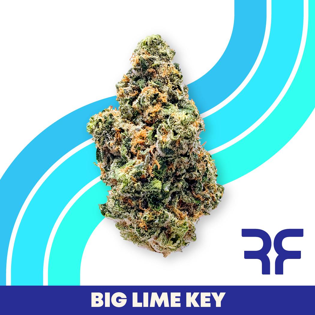 Big Lime Key Small Buds - REEF Cannabis