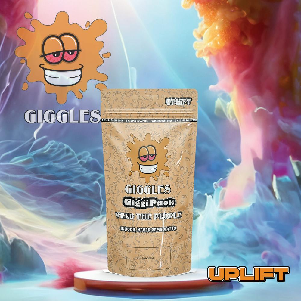 Early Riser | Giggipack | Pre-Roll Pack | 7 x 1g - Giggles