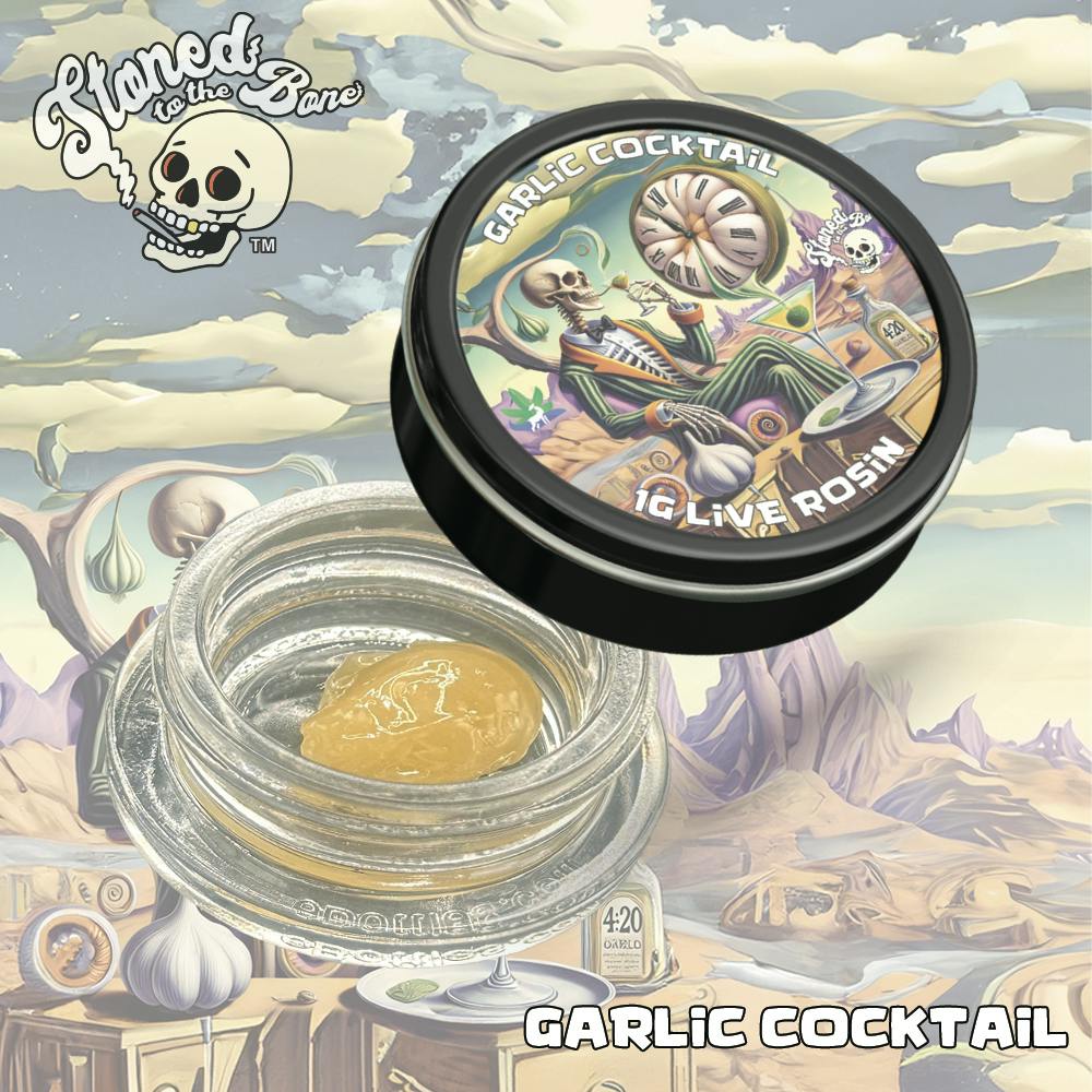 Garlic Cocktail | Live Rosin | 1g - Stoned to the Bone