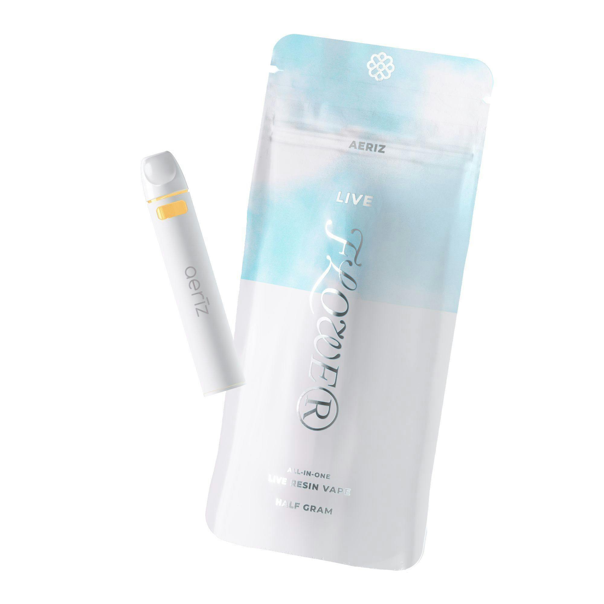 GMO Live Flower All-in-One Vape 0.5g - Aeriz