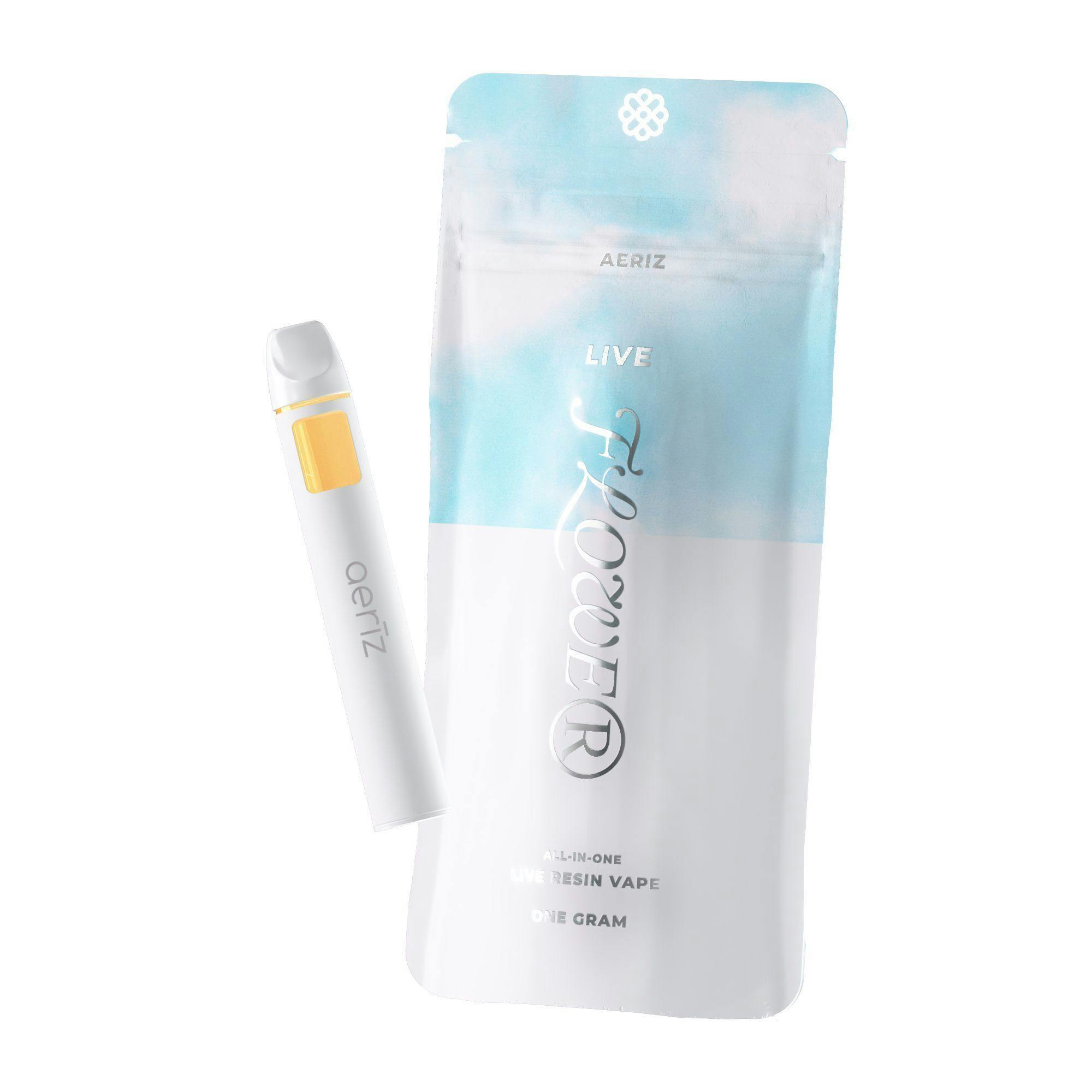 Acai Sherbert Live Flower All-in-One Vape 1g - Aeriz