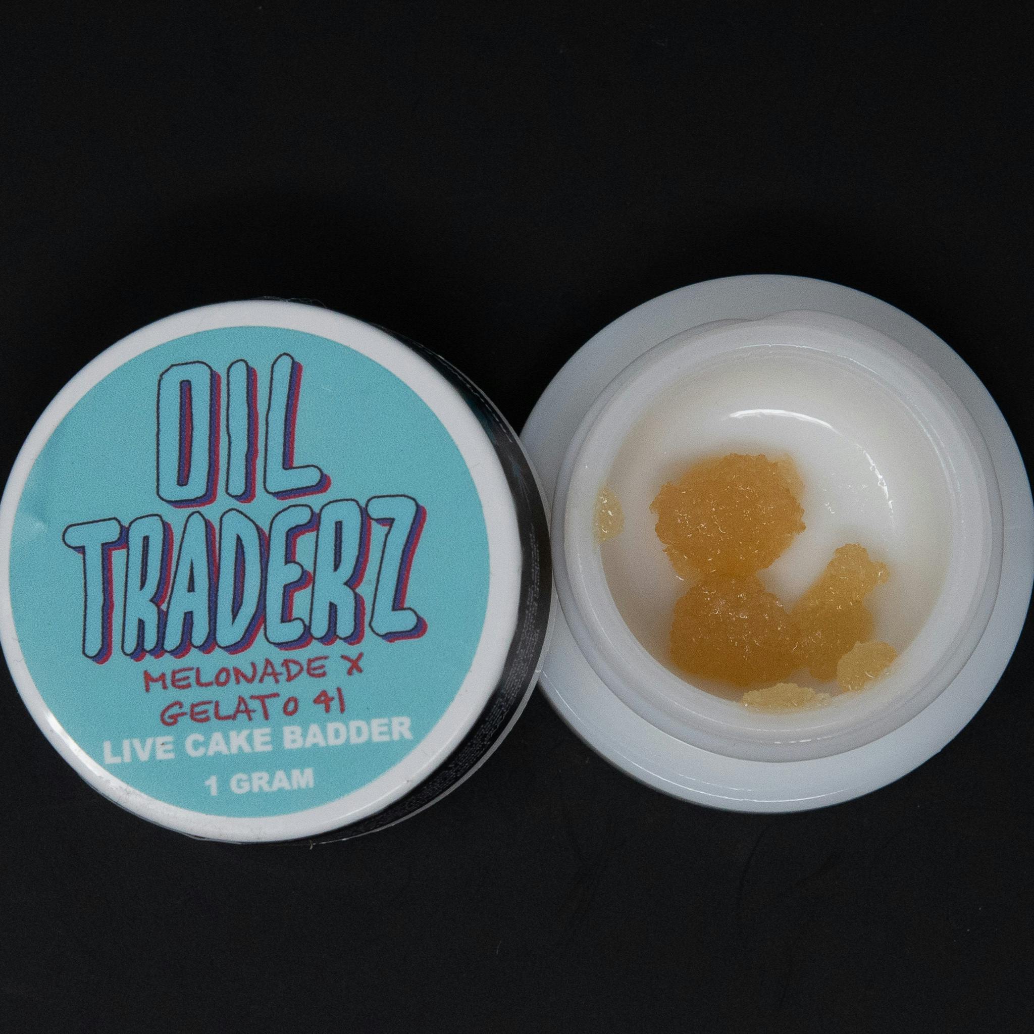 1g Melonade X Gelato 41 Live Cake Badder - Oil Traderz (Hybrid) - Oil ...