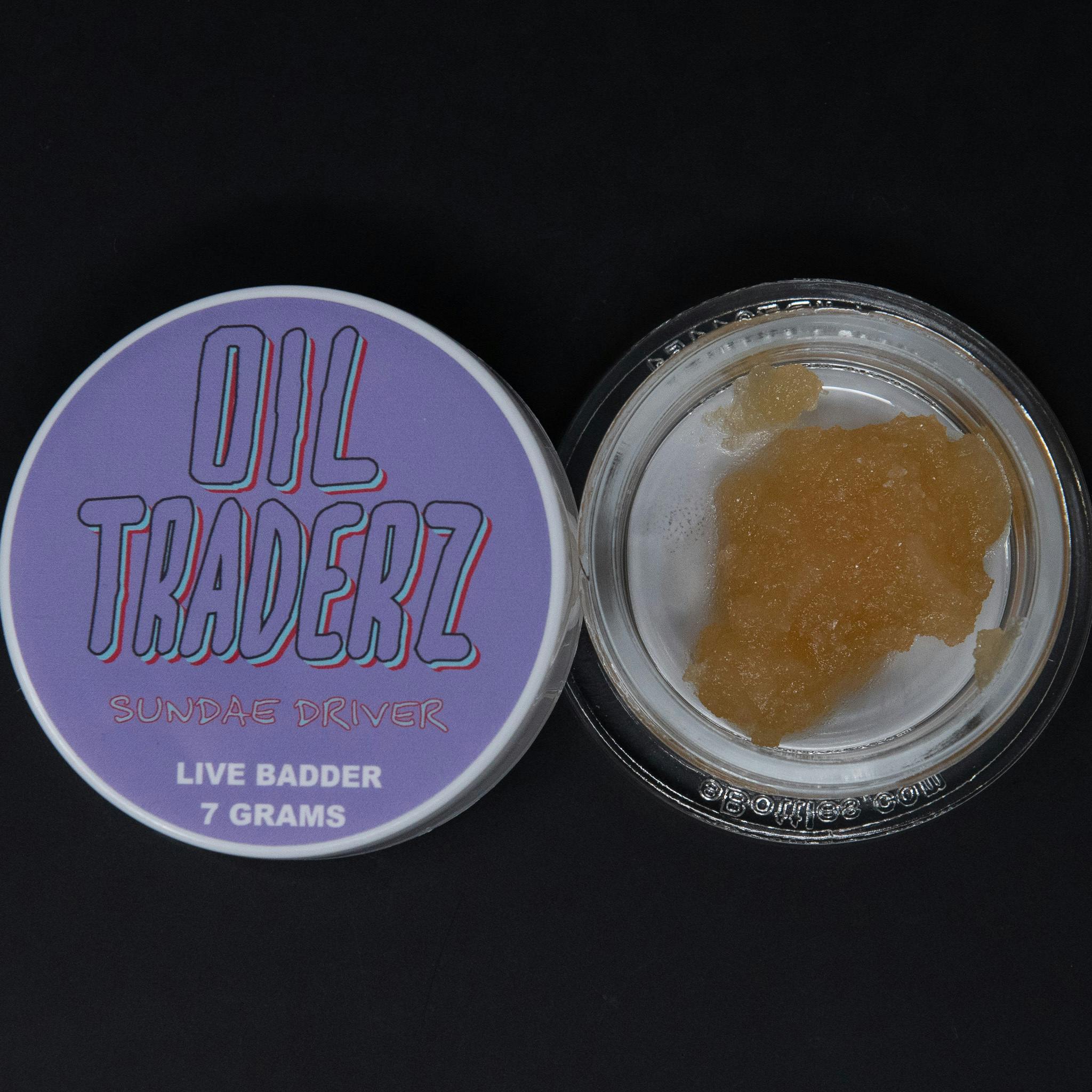 7g Sundae Driver Live Cake Badder - Oil Traderz (Indica) - Oil Traderz