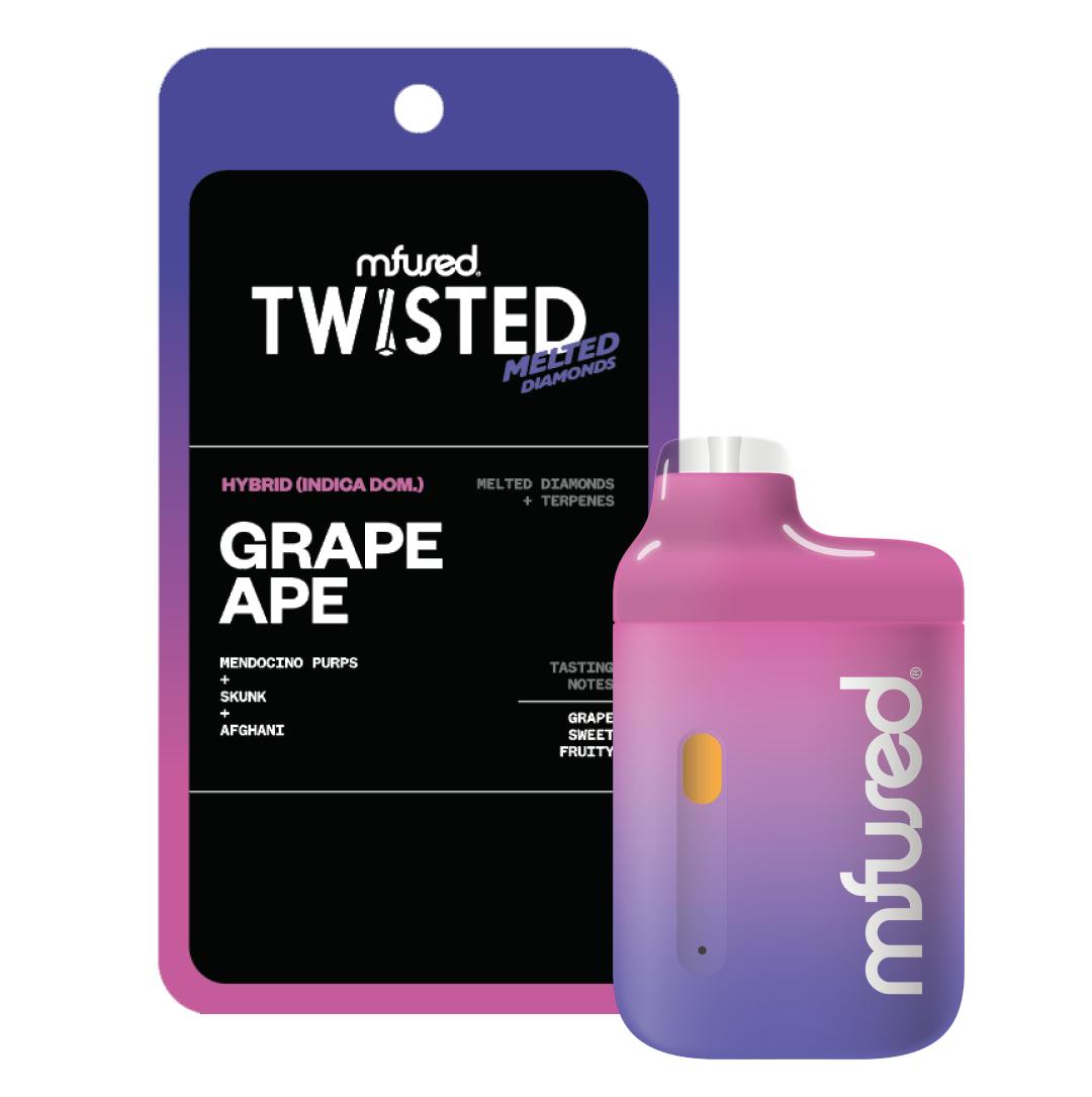 TWISTED Melted Diamonds Jefé - Grape Ape - MFused