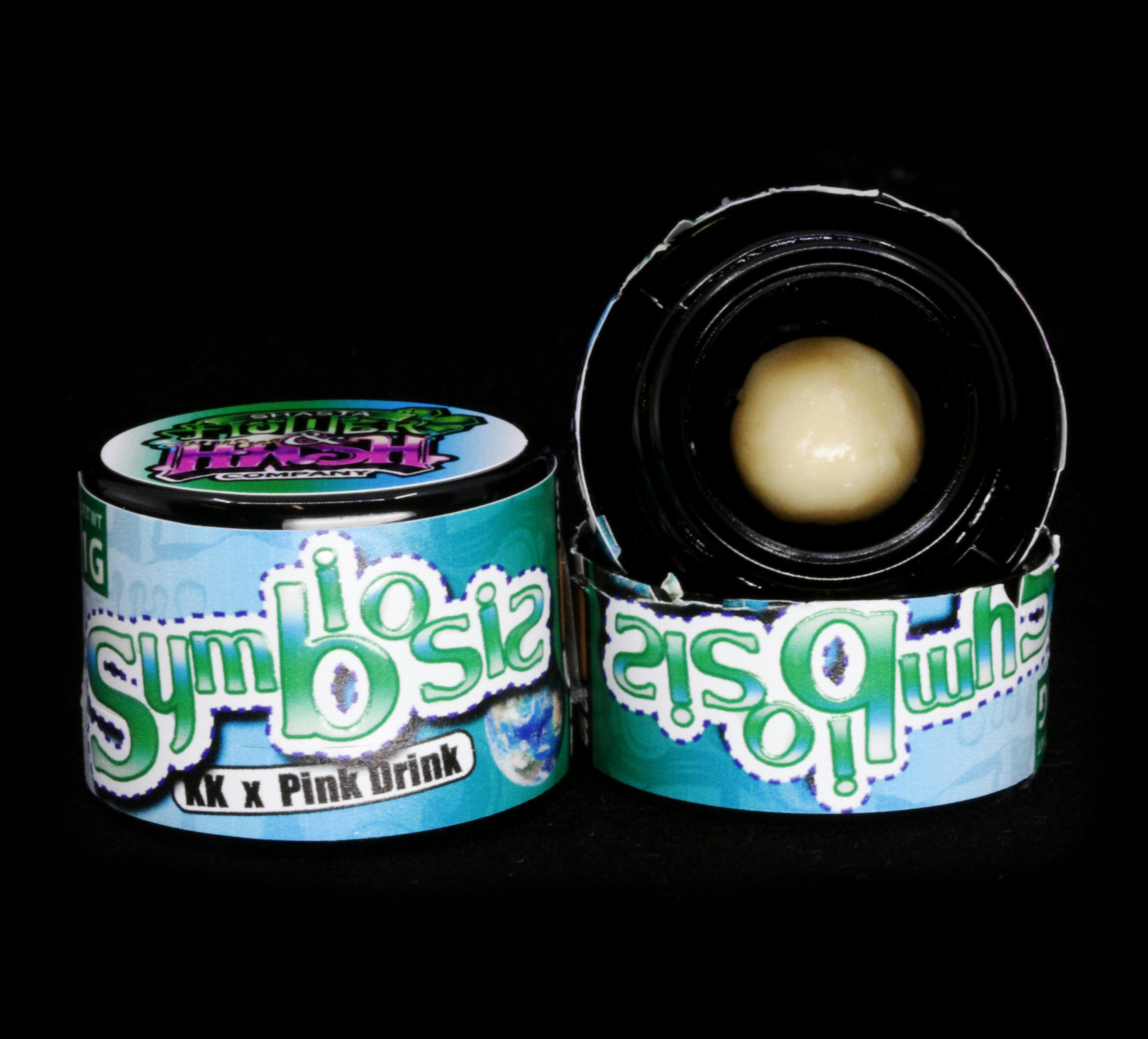 Shasta Hash Co. Symbiosis T1 Live Rosin 1g - Shasta Flower and Hash Company