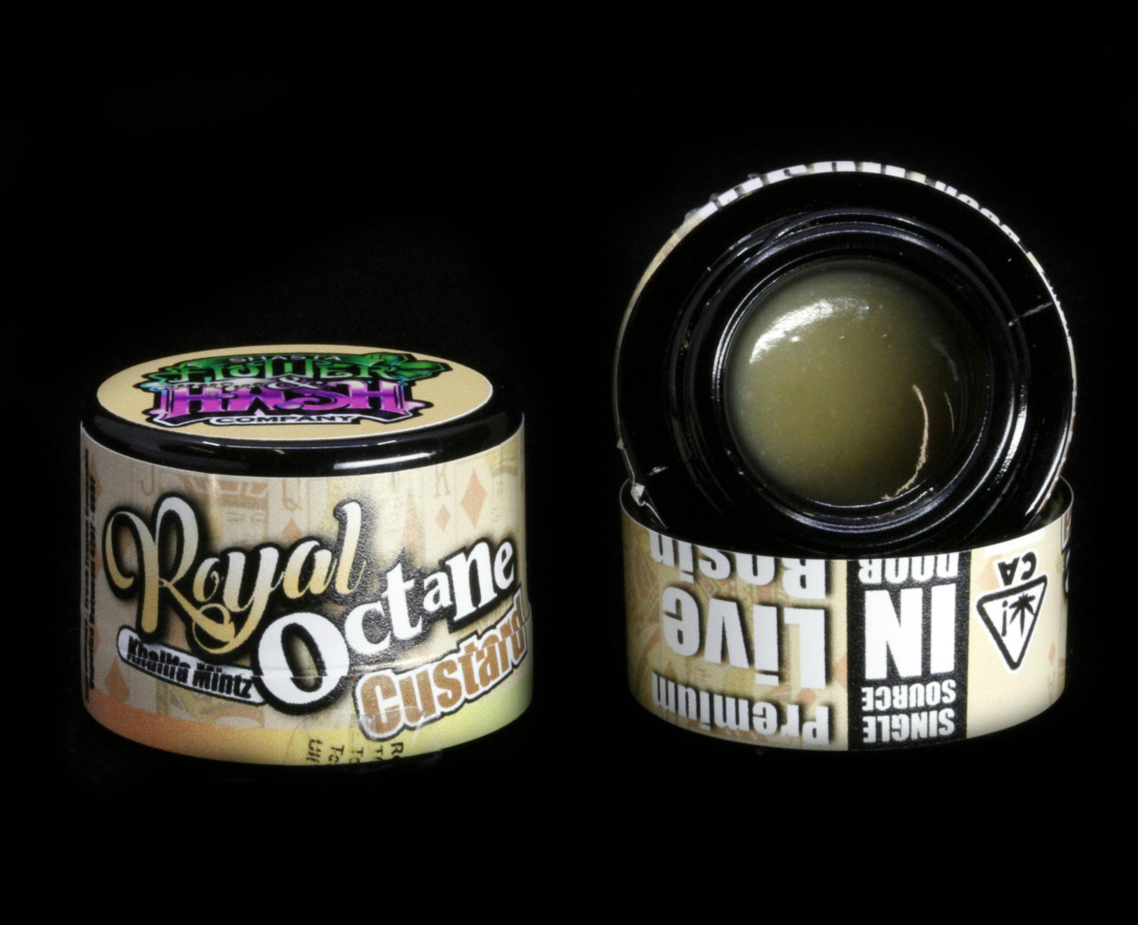 Shasta Hash Co. Royal Octane T1 Solventless Custard 1g - Shasta Flower ...