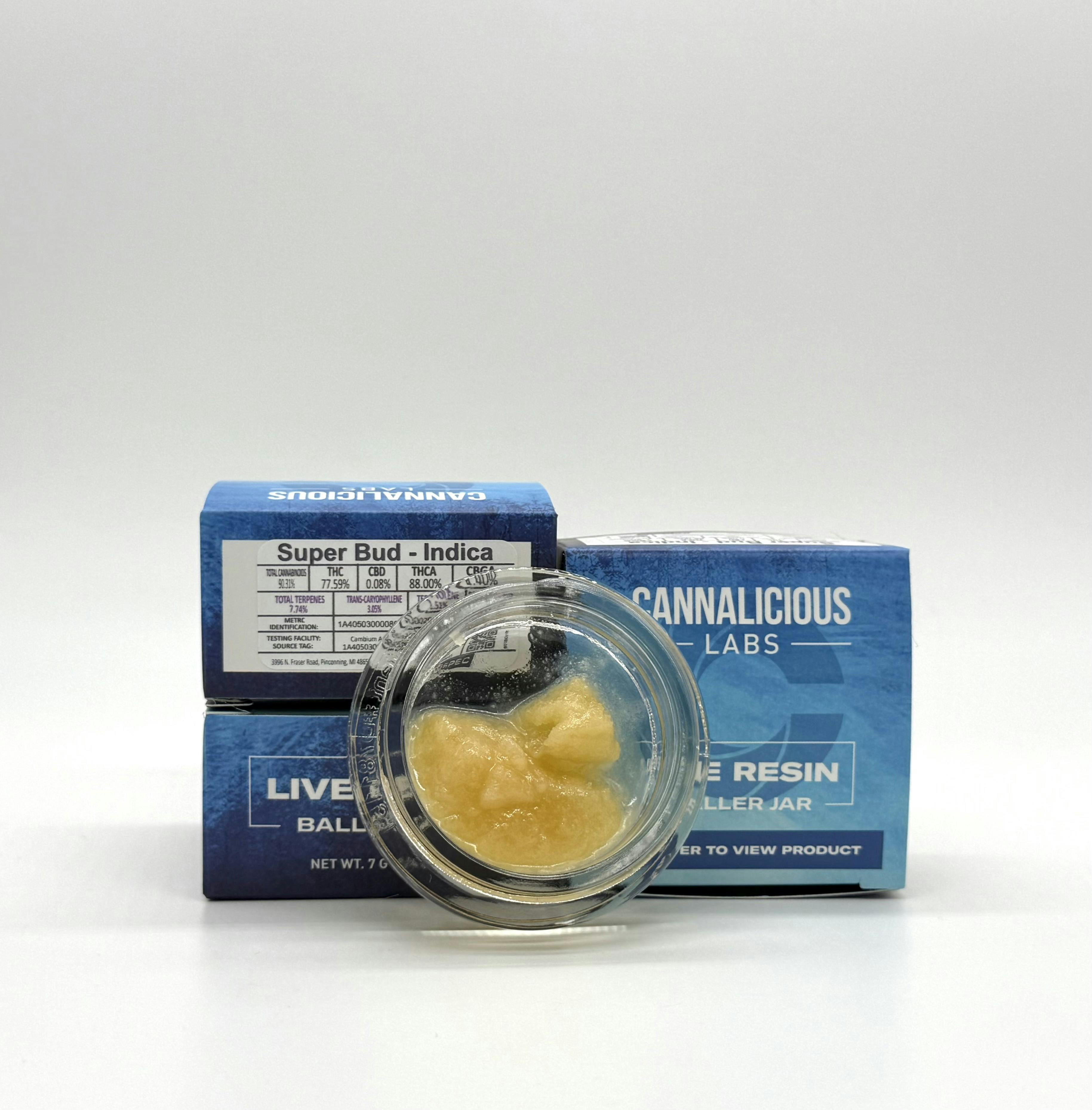 Super Bud Live Resin - Indica - Cannalicious Labs