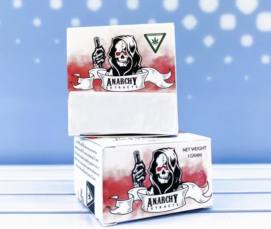 Anarchy Extracts | AK-47 x Afghani | Crumble | 1G - Anarchy Extracts