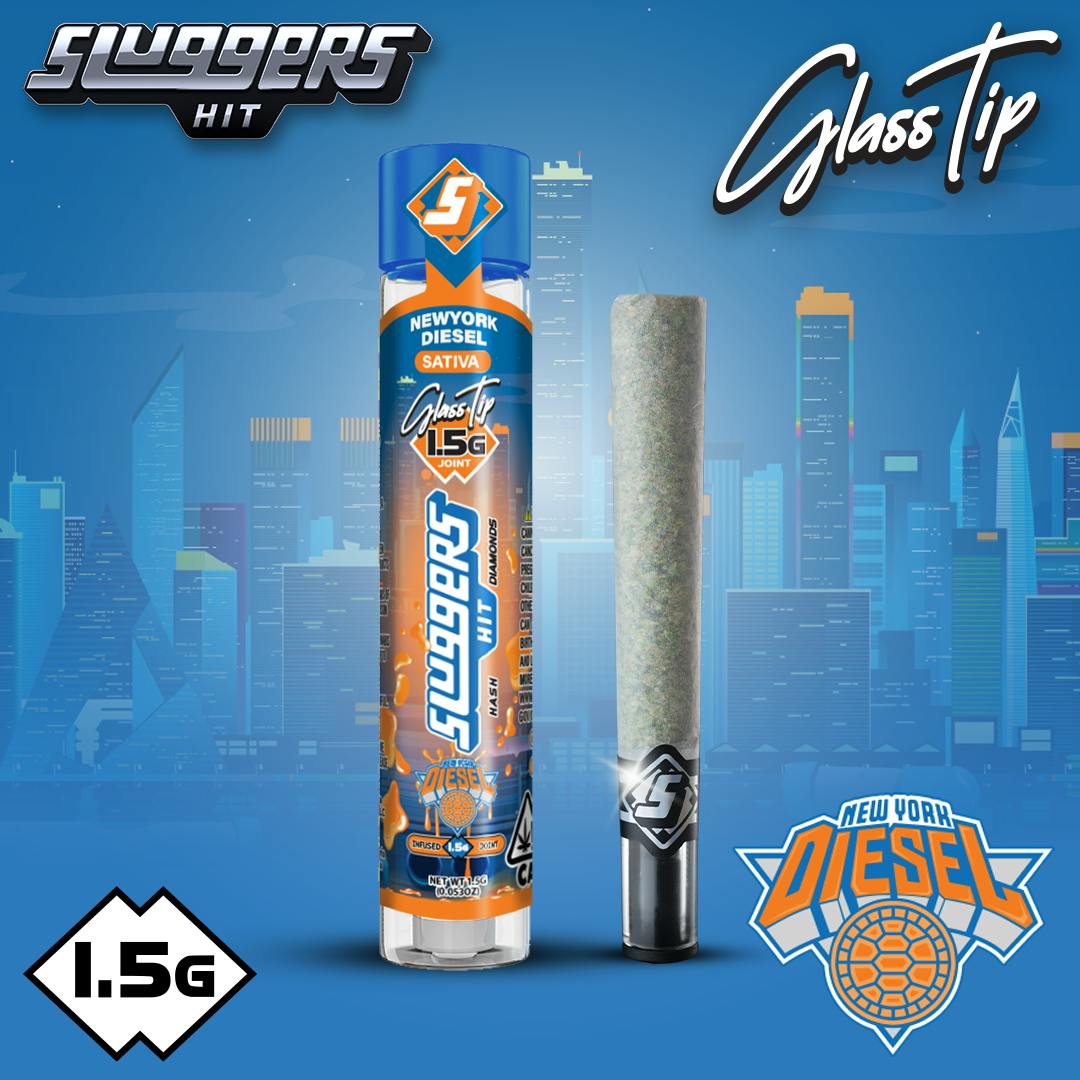 Sluggers - Infused Preroll - 1.5g - NYC Diesel - Green Flower Wellness ...