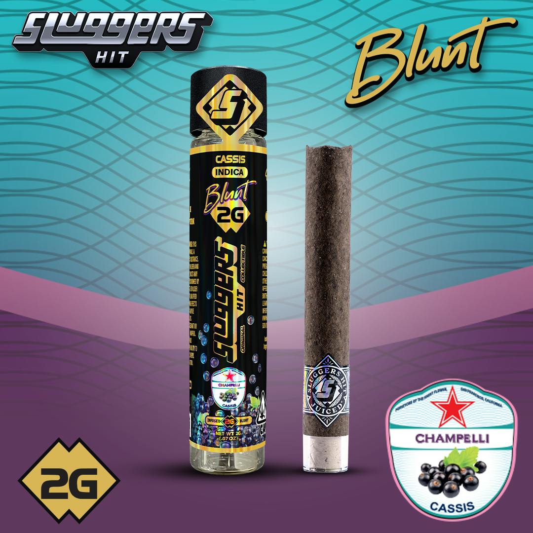 Sluggers x Champelli - Infused Blunt - 2g - Cassis - STIIIZY Benicia ...