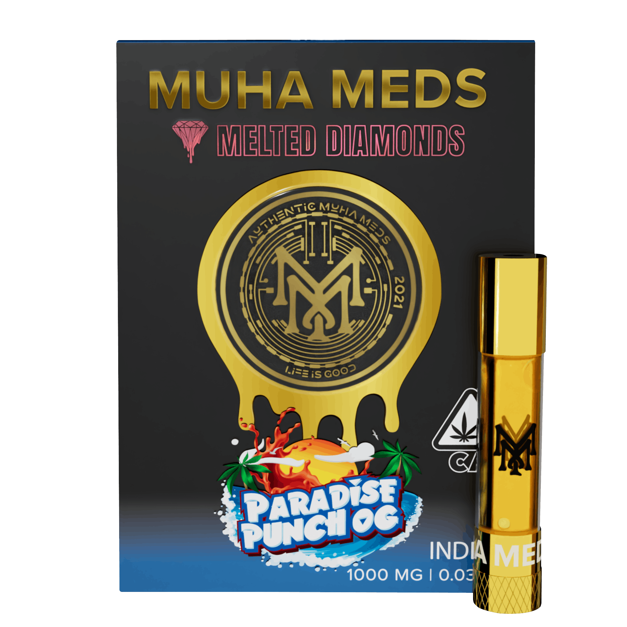 Paradise Punch OG Melted Diamond Cart - Pure Aloha | Weedmaps