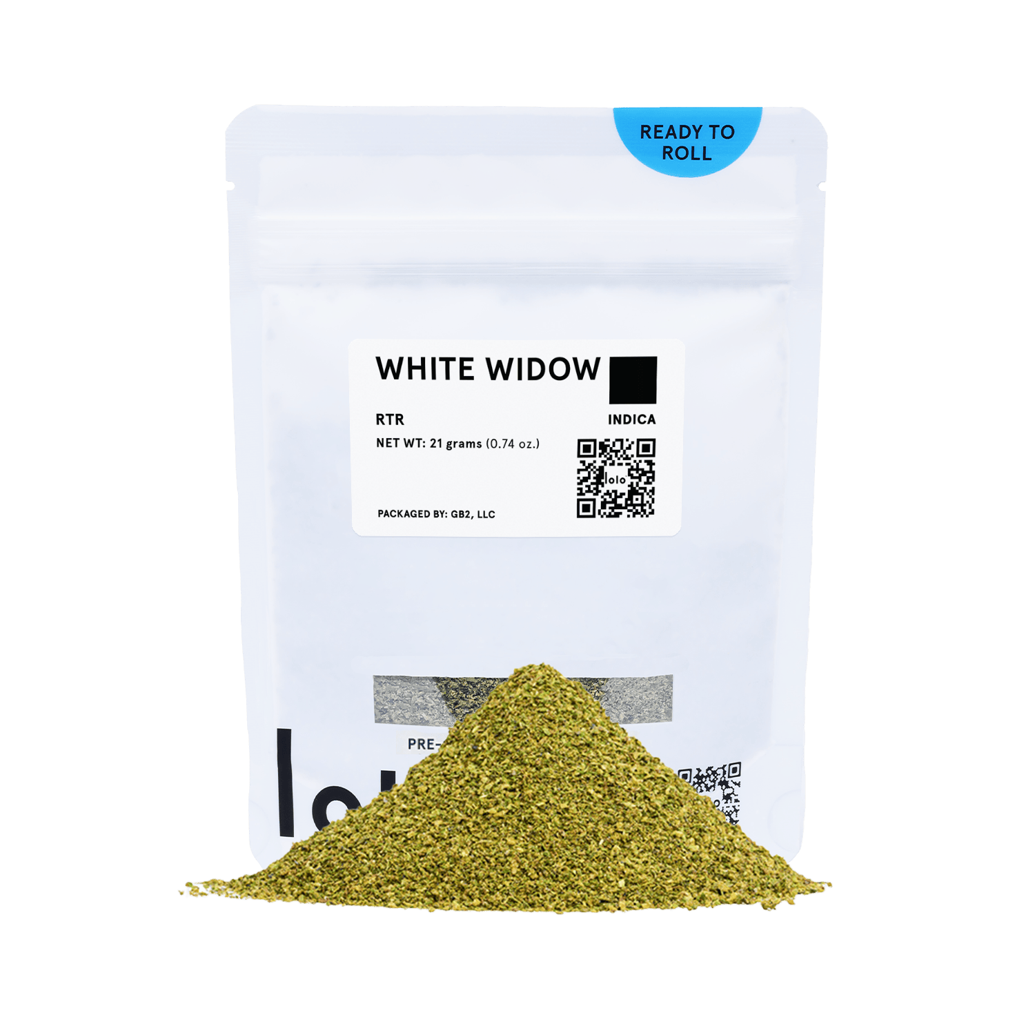 White Widow | Indoor Ready To Roll | 21g - lolo
