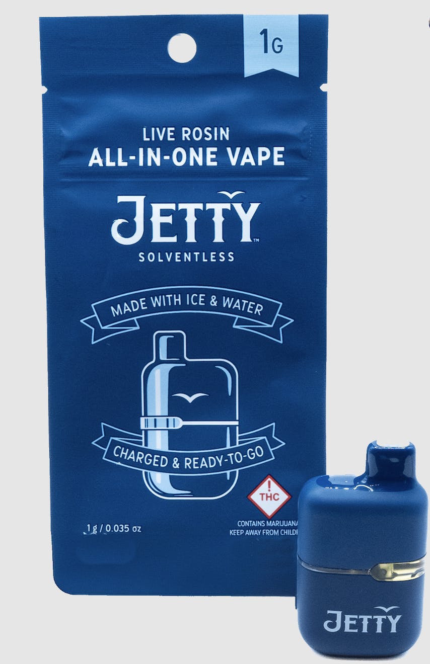 Tropical Queen Solventless All-in-One Mini Tank Vape 1g - Jetty Extracts