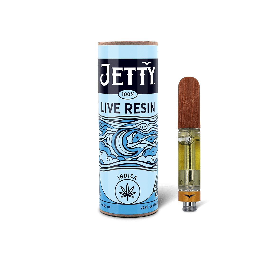 Jetty Cartridge 100% Live Resin 1g Cali Torque - Jetty Extracts
