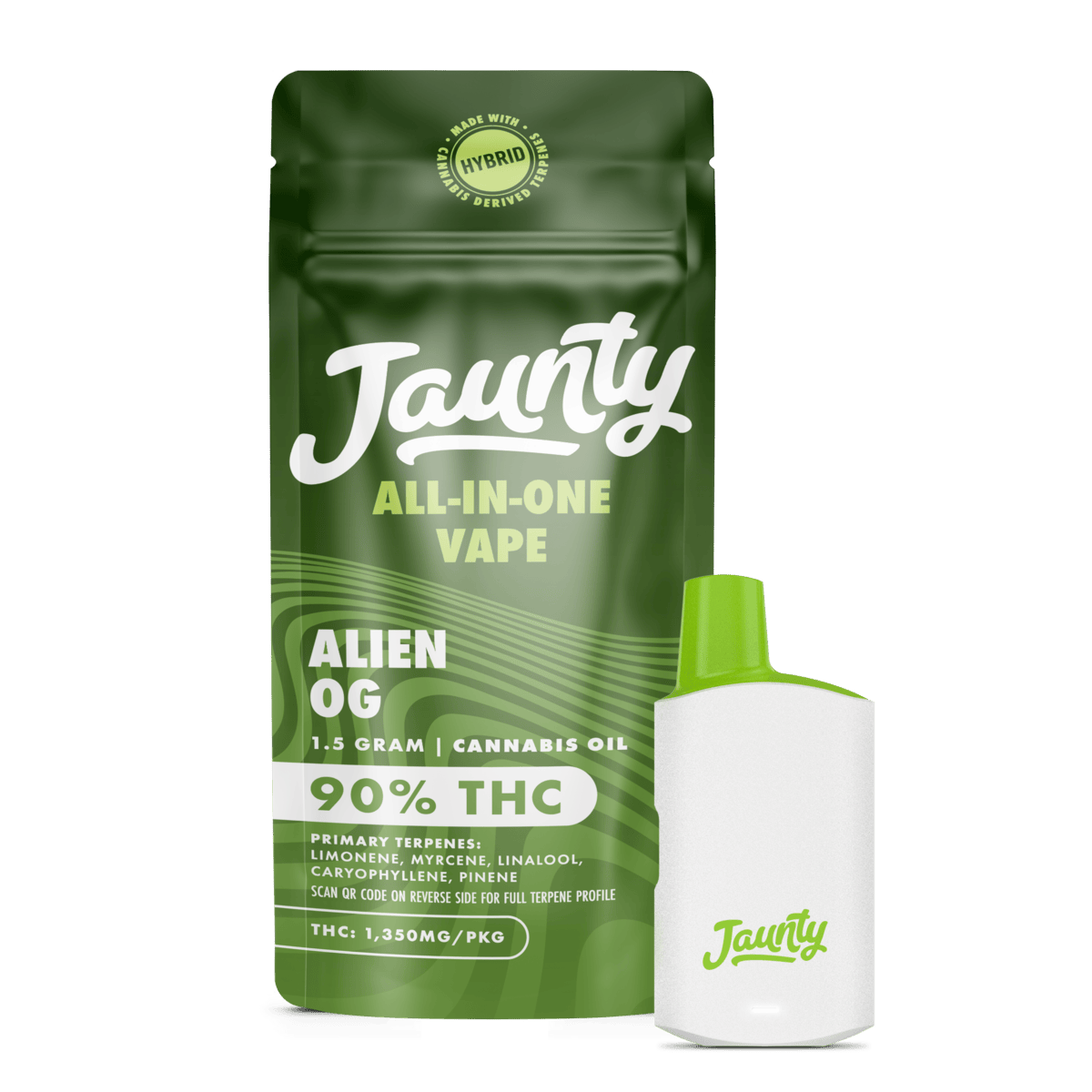 Alien OG | AIO Palm | Hybrid | 1.5g - Jaunty