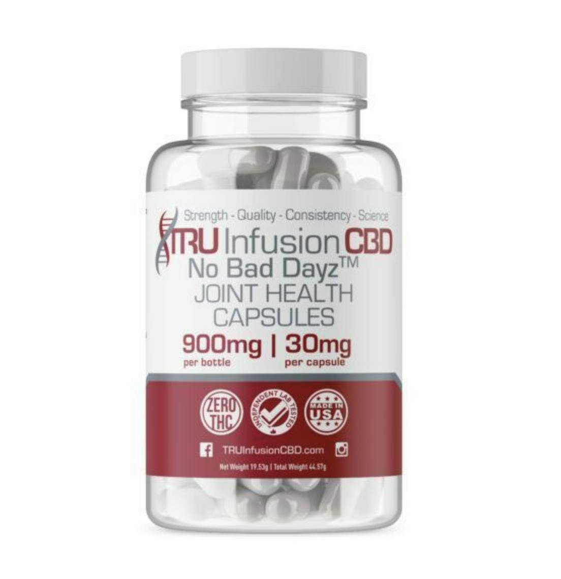 TRU Infusion | Joint Health | CBD Capsules | 900MG - TRU Infusion