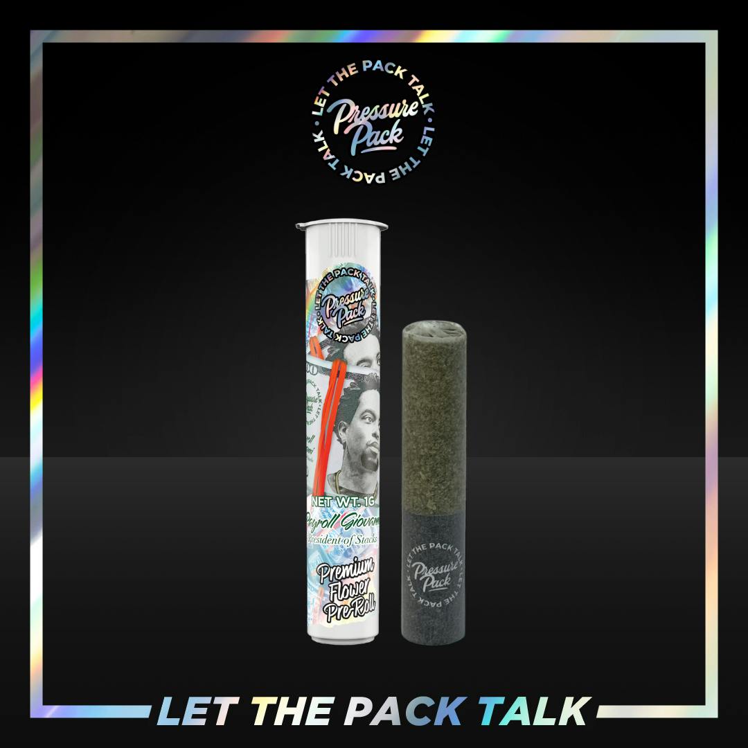 Pressure Pack x Payroll Giovanni 4-1 Preroll 1g - Pressure Pack