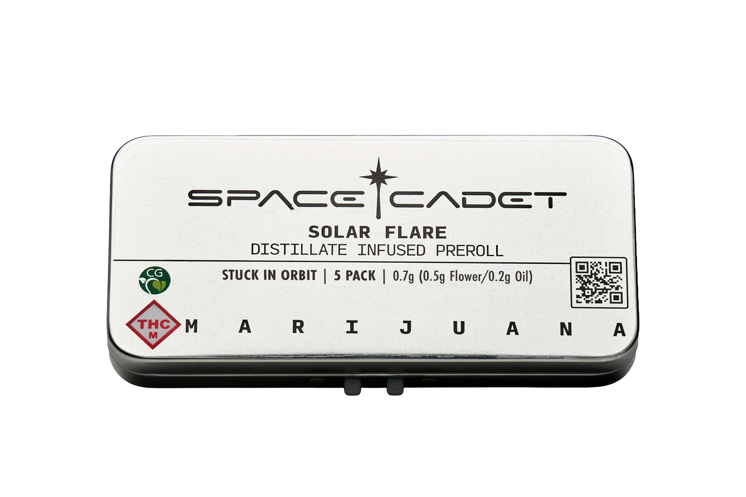 Galactic Grape .7g Distillate Infused Solar Flare Prerolls 5-Pack ...